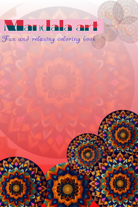 Pink Maximalist Mandala Art Poster Templat | PosterMyWall