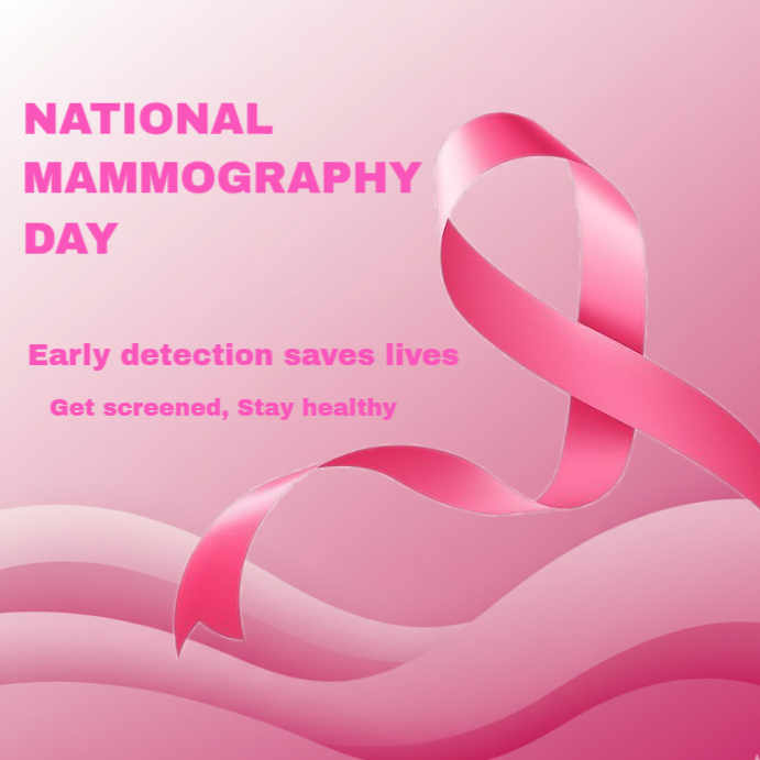 Plantilla de Pink Maximalist National Mammography Day Instagram Post ...