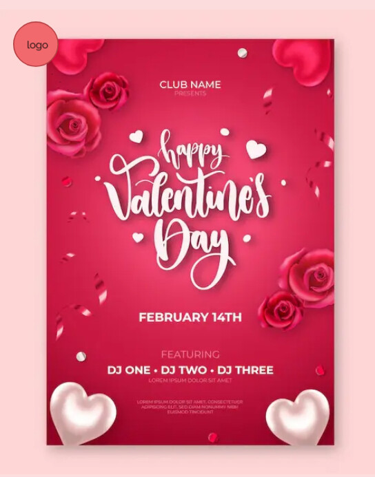Pink Maximalist Red Poster/wallboard Template | PosterMyWall