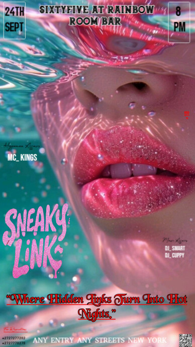 Plantilla de Pink Maximalist The Image Is A Vertical Flyer Or Poster ...