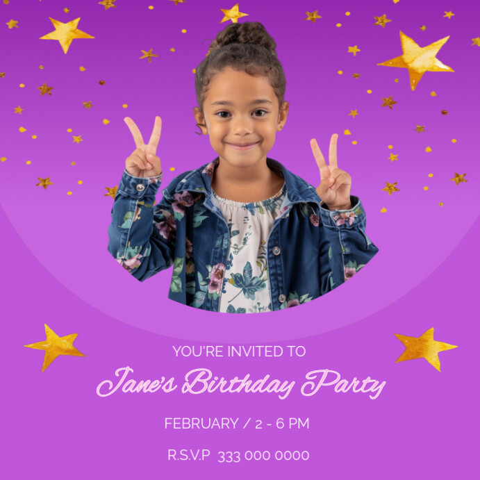 Pink Maximalist You're Invited Instagram Post Template | PosterMyWall