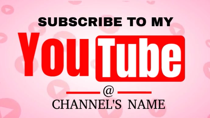 Plantilla de Pink Maximalist Youtube Channel Thumbnails/ Youtube ...