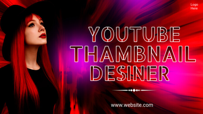 Pink Maximalist Youtube Youtube Thumbnail Design Template | PosterMyWall