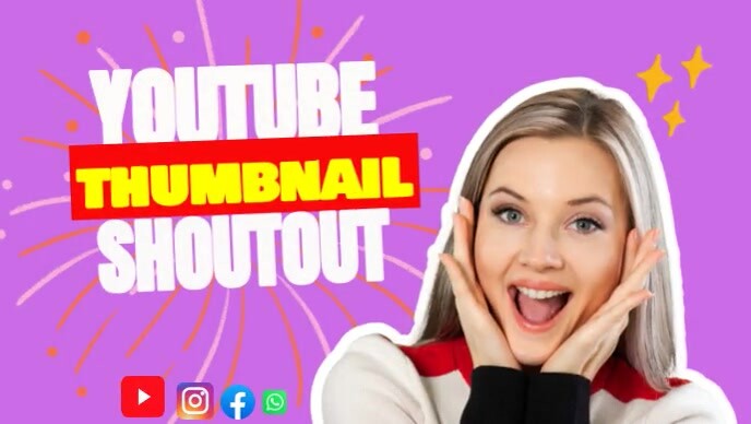 Pink Maximalist Youtube Youtube Thumbnail Template | PosterMyWall