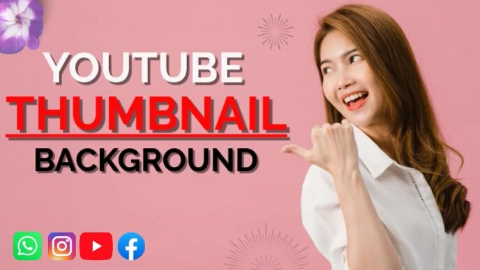 Pink Maximalist Youtube Youtube Thumbnail Template | PosterMyWall