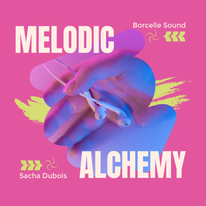 Copy of Pink Melodic Alchemy Album Cover | PosterMyWall