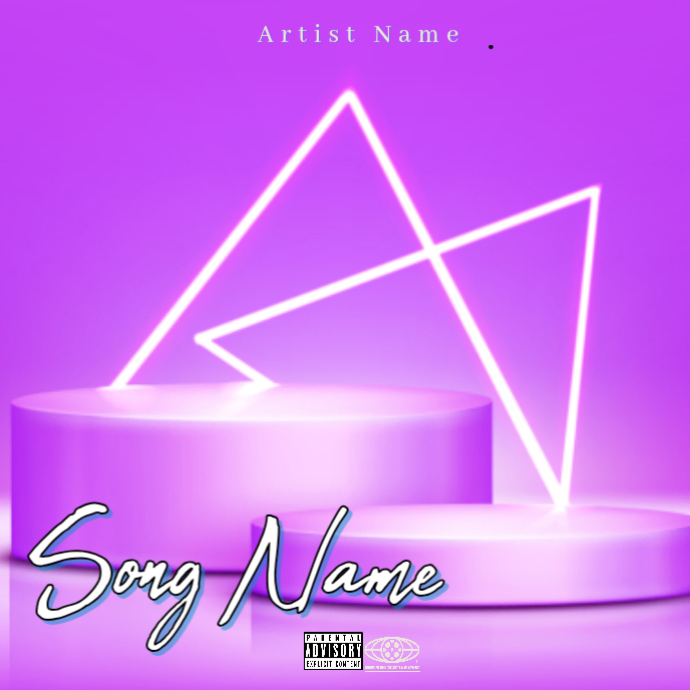 Pink Mixtae Album Cover Template | PosterMyWall