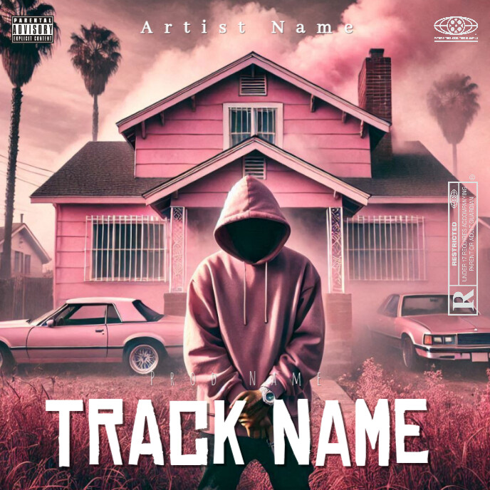 Copy of Pink Mixtape Album Cover | PosterMyWall