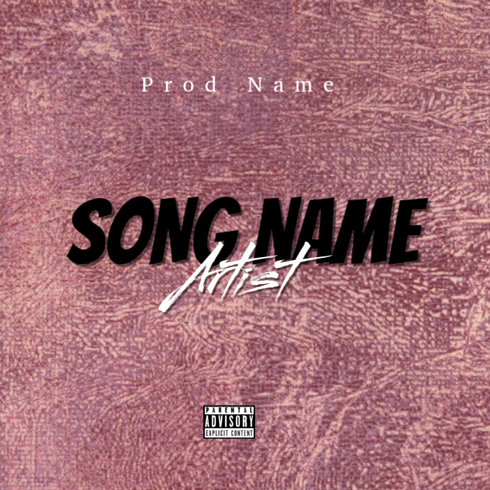 Copy of Pink Mixtape Album Cover | PosterMyWall