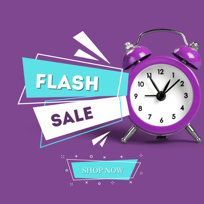 Pink Modern & Minimal Flash Sale Instagram Post Template | PosterMyWall