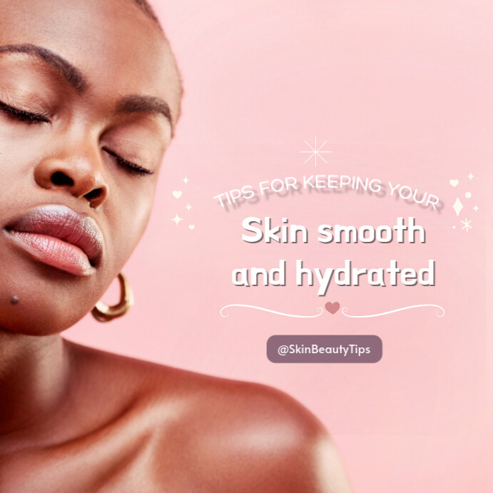 Copy of Pink Modern & Minimal Skin Beauty Tips Pos Instagram | PosterMyWall