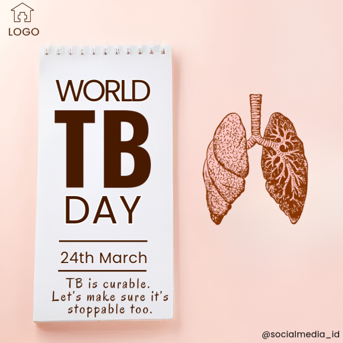 Copy of Pink Modern & Minimal World Tuberculosis Day Instagram Post ...