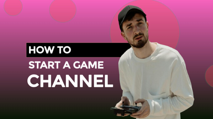 Pink Modern & Minimal Youtube Thumbnail Template | PosterMyWall