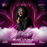 Pink Dj Template | PosterMyWall