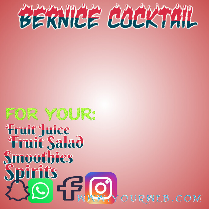 Pink Neon Coc Instagram Post Template | PosterMyWall