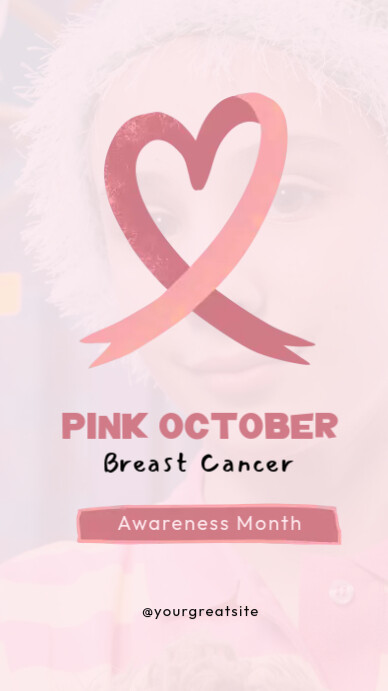 Plantilla de Pink October Awareness | PosterMyWall
