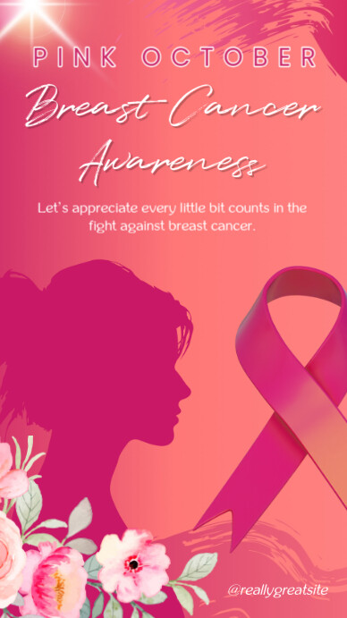 Copy of Pink October | PosterMyWall