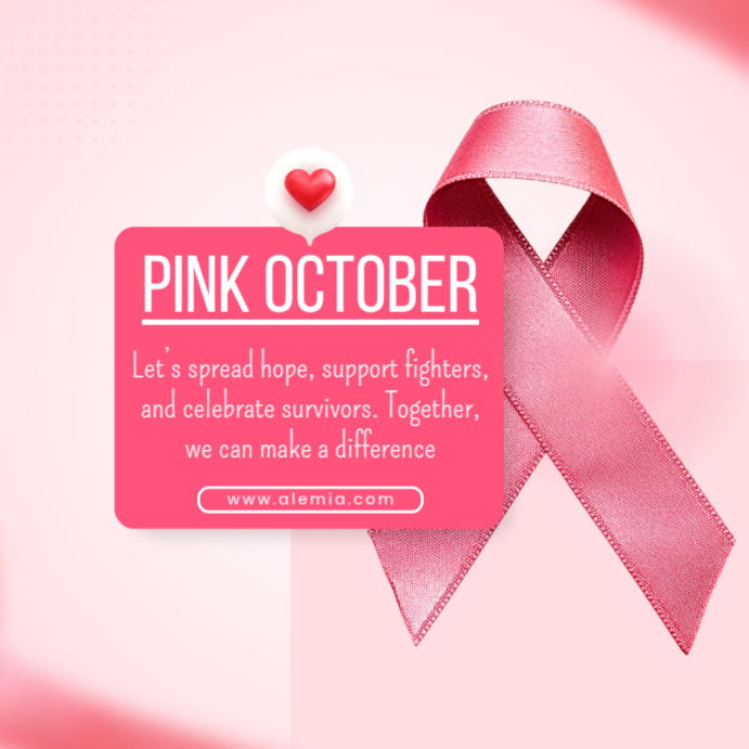 Pink October Template | PosterMyWall
