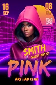 Pink Party Flyer Template | PosterMyWall