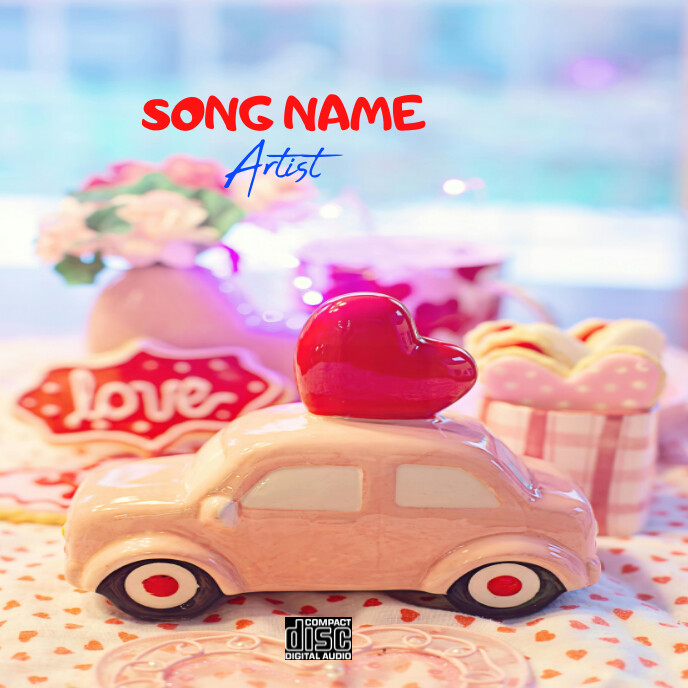 pink Pastel Color Palette Album Cover Templat | PosterMyWall