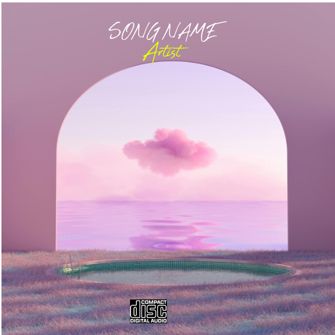 Modèle pink Pastel Color Palette Album Cover | PosterMyWall