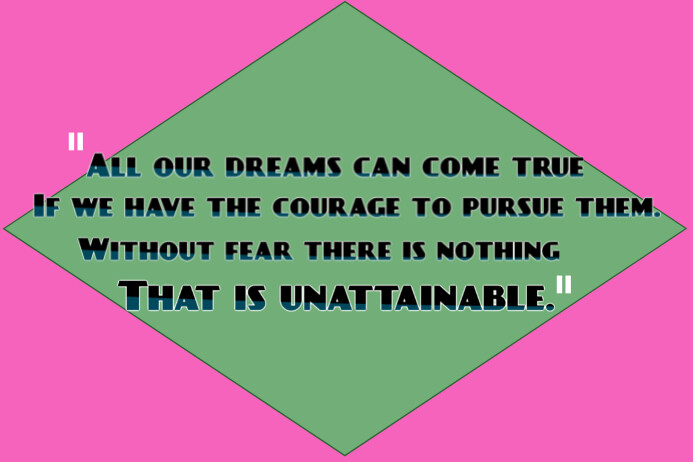 Pink Pastel Inspirational Quote Poster Template | PosterMyWall