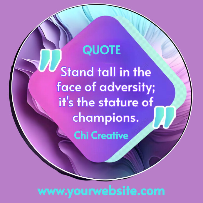 Pink Pastel Motivational Inspirational Quote Template | PosterMyWall