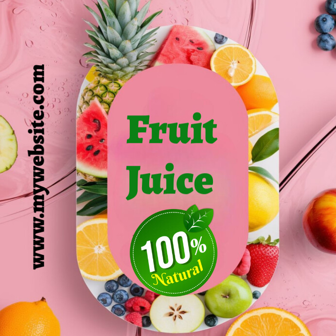 Copy of Pink product label | PosterMyWall