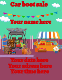 Car Boot Sale Flyer Template | PosterMyWall