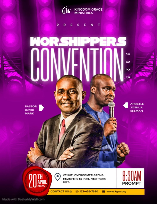 Copy of Pink Professional Church Design Flyer Flyer (us Letter ...