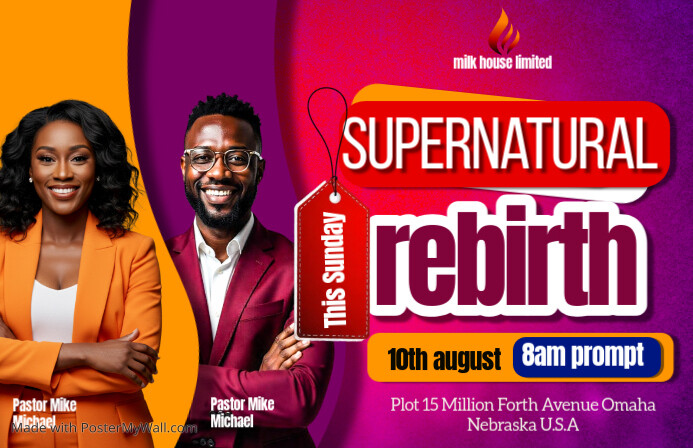 Pink Professional Church Flyers Tabloid Template | PosterMyWall