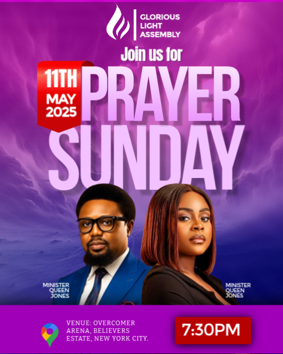 Pink Professional Church Instagram Portrait Template | PosterMyWall