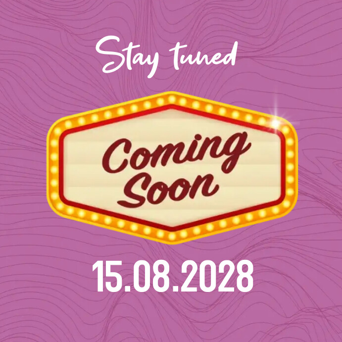 Pink Professional Coming Soon Instagram Post Template | PosterMyWall