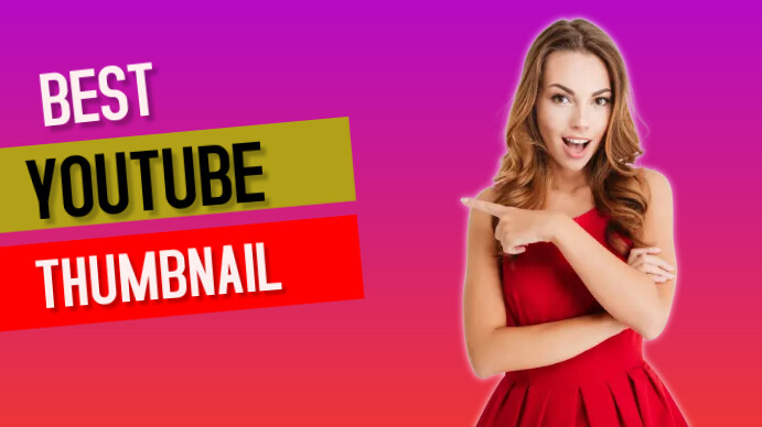 Plantilla de Pink Professional Pink Youtube Thumbnail | PosterMyWall
