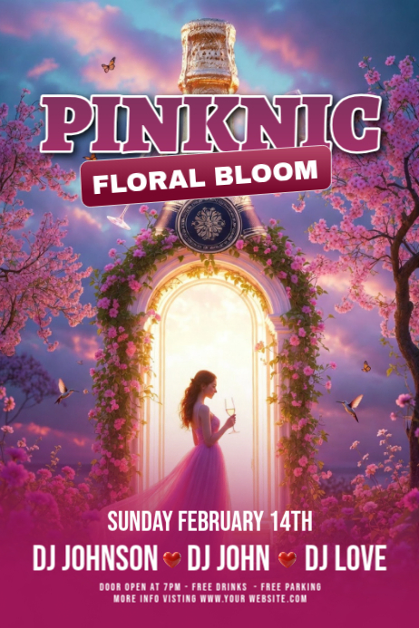 Pink Professional Pinknig Poster Template | PosterMyWall