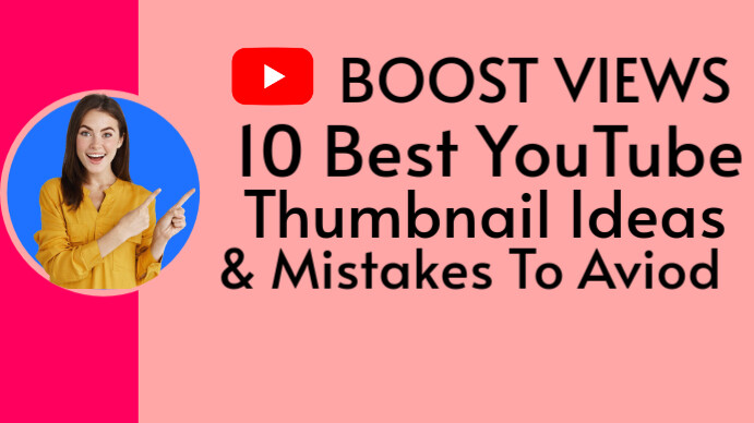 Pink Professional Youtube Thumbnail Template | PosterMyWall