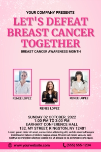 Breast Cancer Brunch Poster Template | PosterMyWall