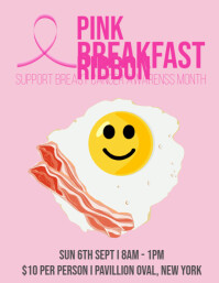 Pink Ribbon Template | PosterMyWall