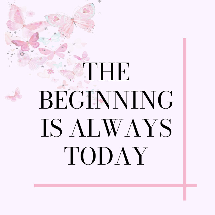 Pink soft quote template | PosterMyWall