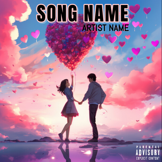 Pink Song Cover Album Cover Album Cover Template | PosterMyWall
