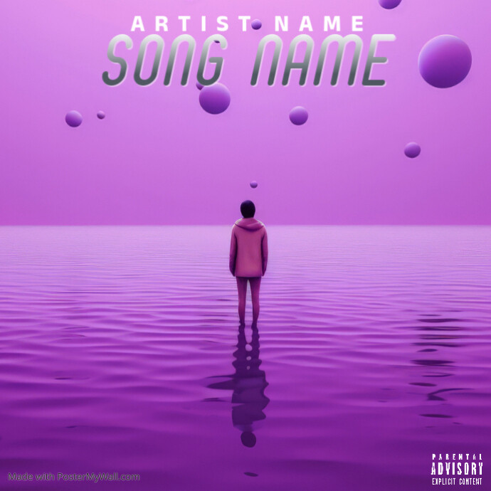 Pink Song Cover Album Cover Template | PosterMyWall