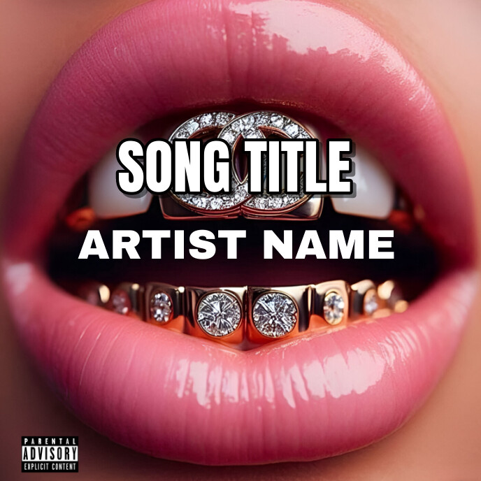 Plantilla de Pink Song Title Album Cover | PosterMyWall