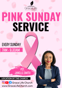 Pink Sunday Template | PosterMyWall