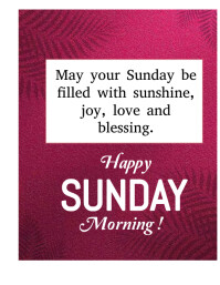 hello Sunday morning template | PosterMyWall
