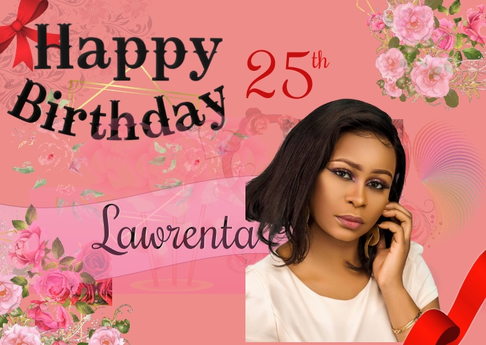 PINK THEME BIRTHDAY Template | PosterMyWall