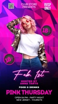 Pink Thursday Event Template | PosterMyWall