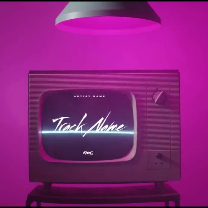 Pink Tv Mixtape Cover Album Cover Template | PosterMyWall