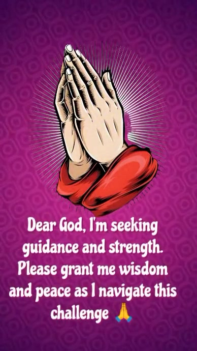 Pink Typographic Prayer For Challenge Instagram Reel Template ...