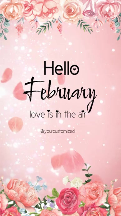 Pink Valentine's Day Instagram Story Video Template | PosterMyWall