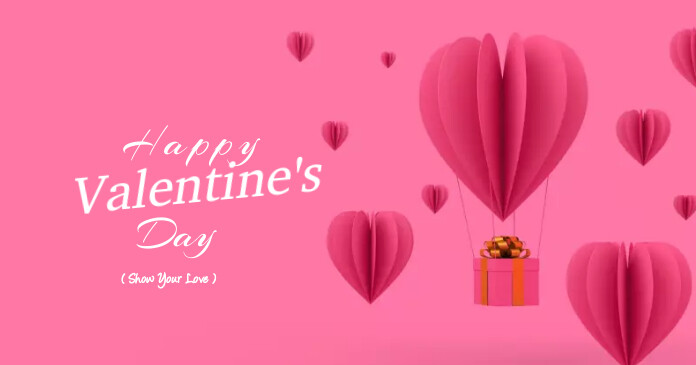 Pink valentine Template | PosterMyWall
